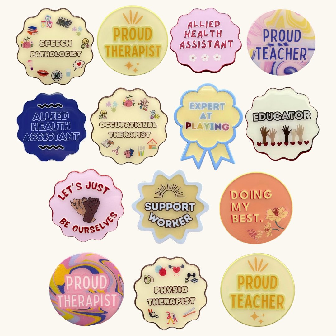 Enamel Pins & Badges for Bags, Tote Bag Pins | Bambi Bags Australia